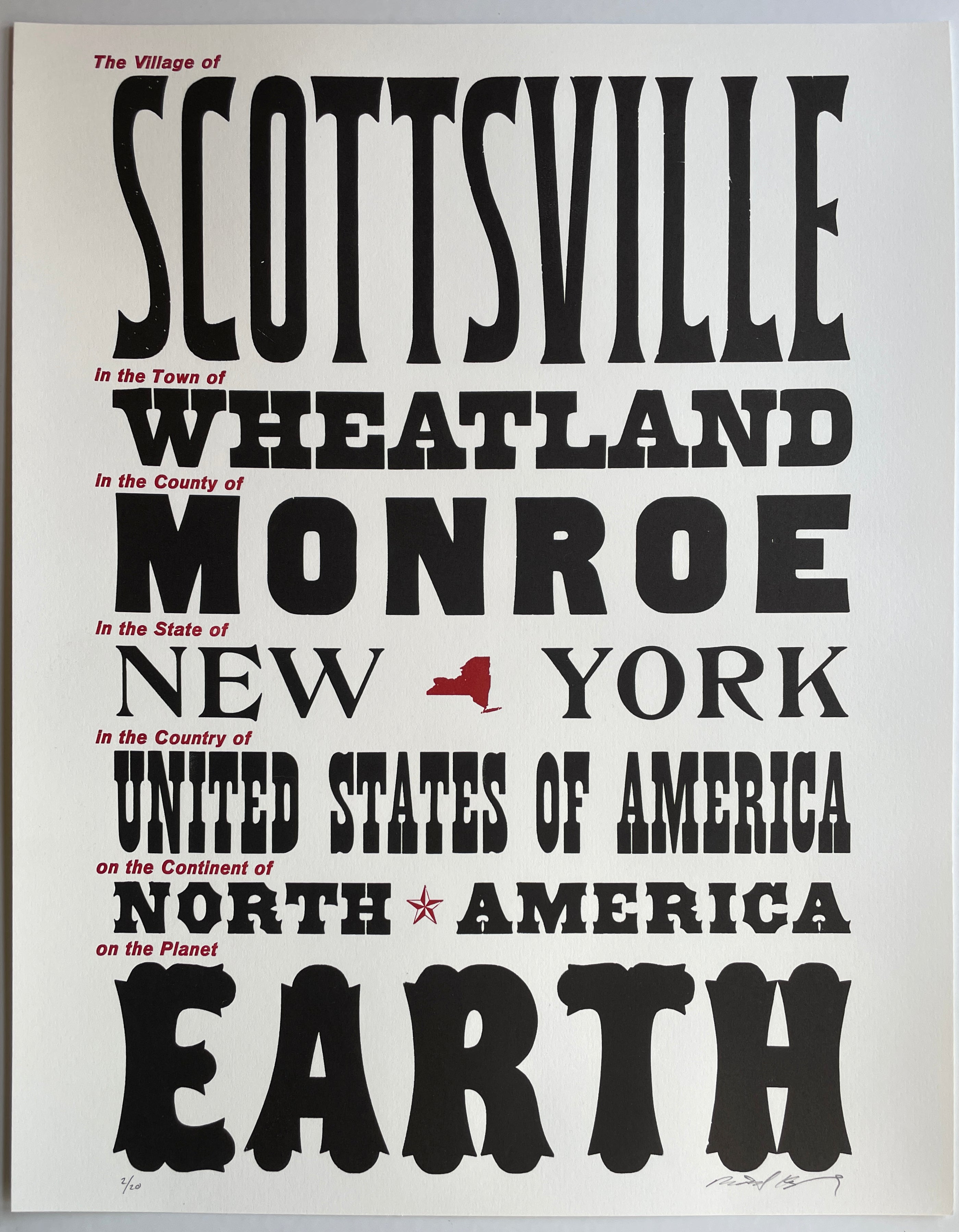 Scottsville Print – DRY Inc.