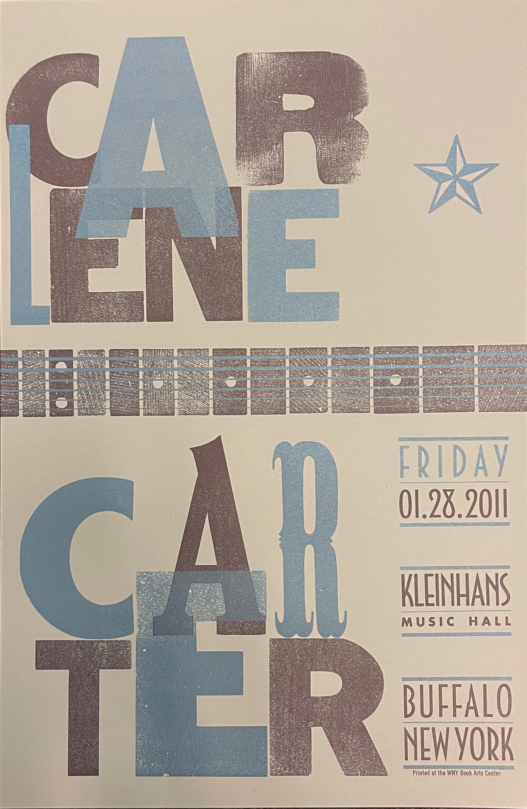 Carlene Carter Gig Poster – DRY Inc.